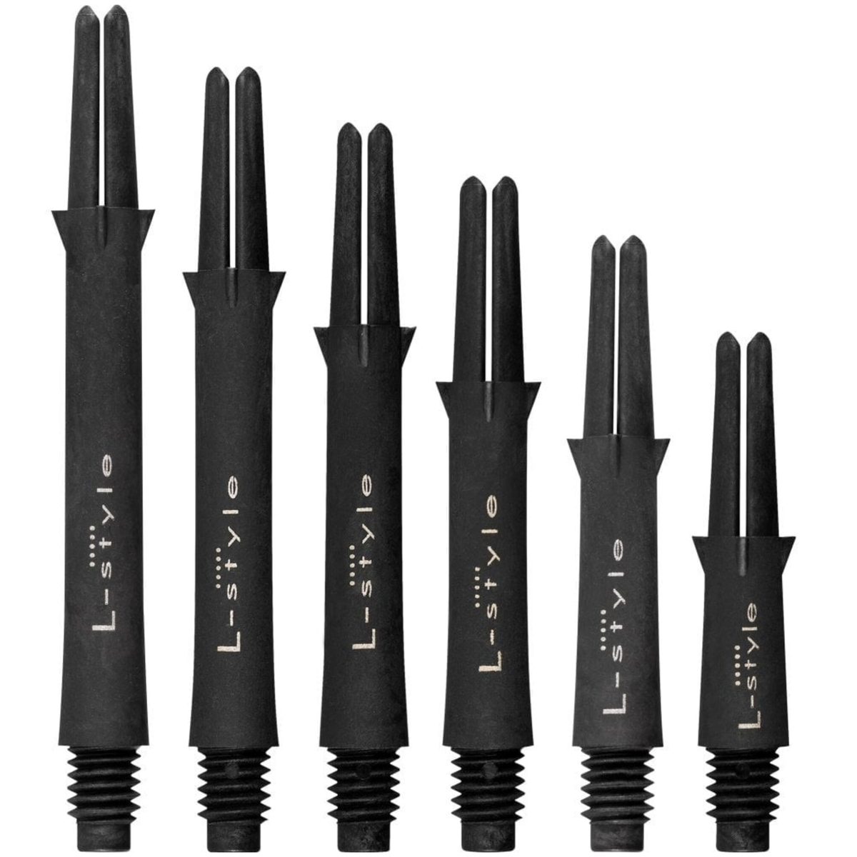 L-Style Carbon L-Shaft Dart Stems 6 Sizes Available | Universal Darts