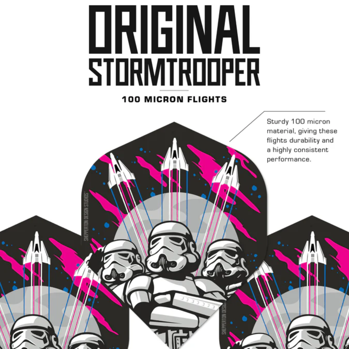 Buy Stormtrooper Dart Flights – 3 Troopers & Space Craft | UD ...
